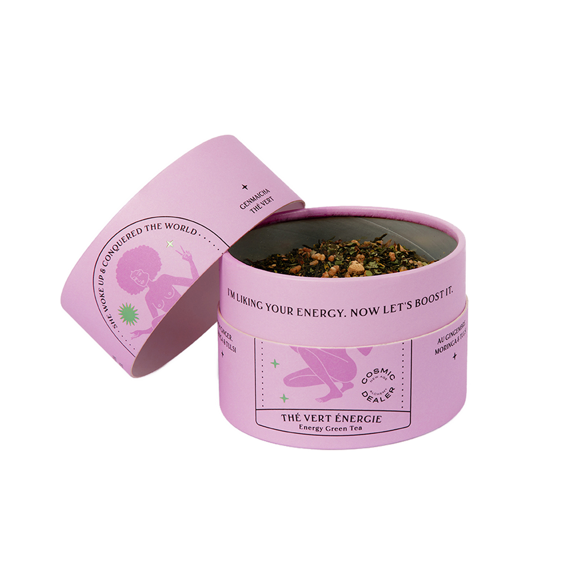 She Woke Up and Conquered The World - Ayurvedic Green Tea – Muse & Heroine